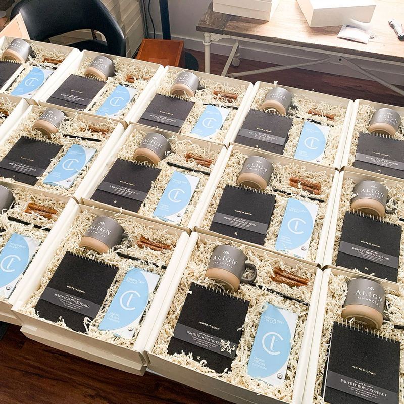 Case Study: Client Welcome Gifts for Alyssa Flores Photography