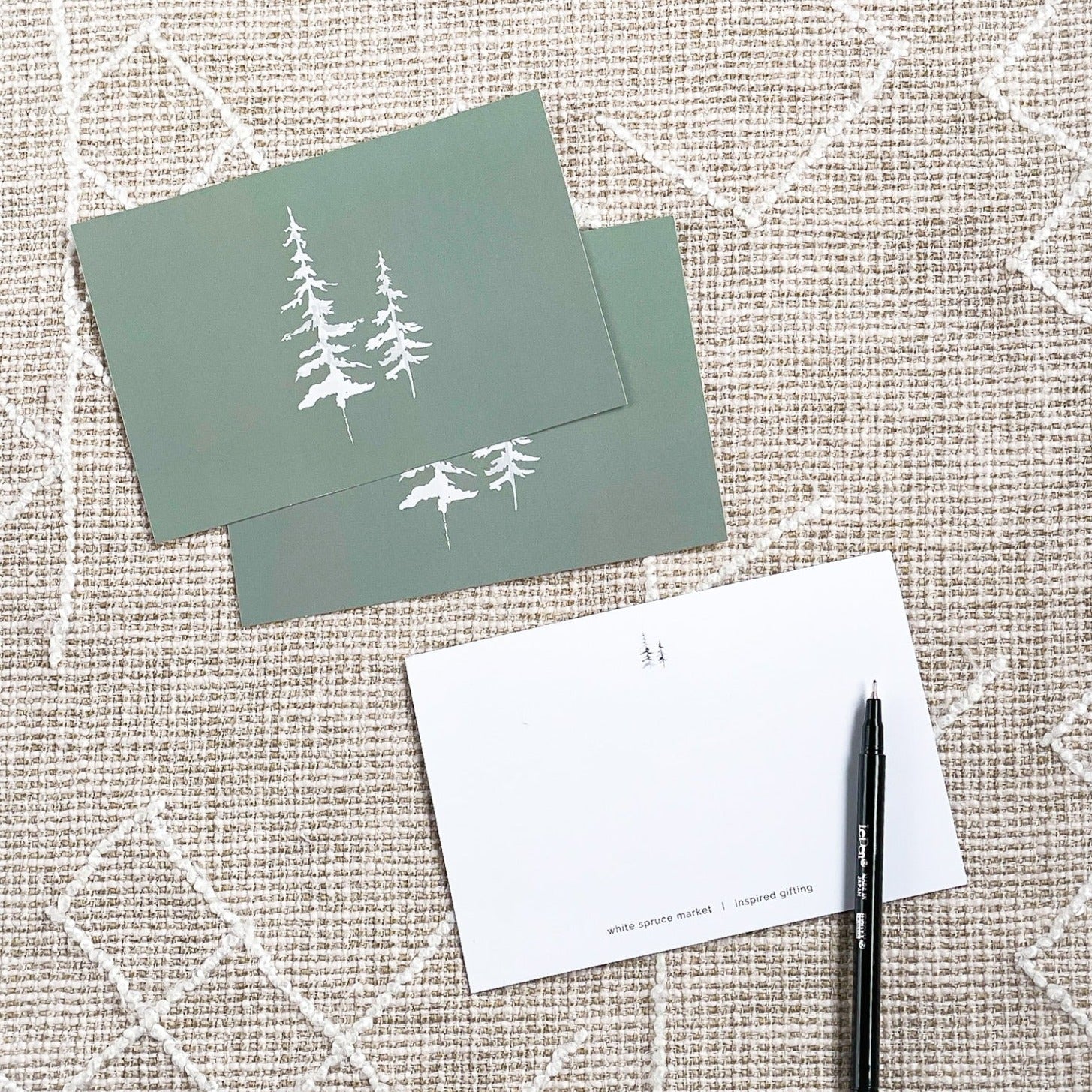 White Spruce Market Card